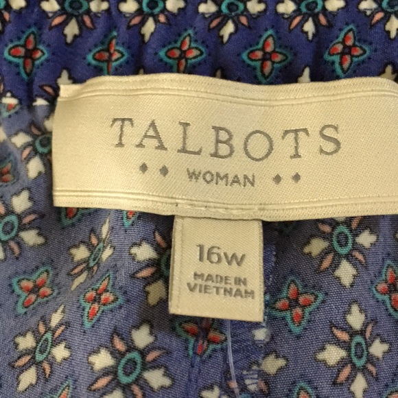 Talbots | Pants & Jumpsuits | Talbots Womens Pants 6w Nwt | Poshmark
